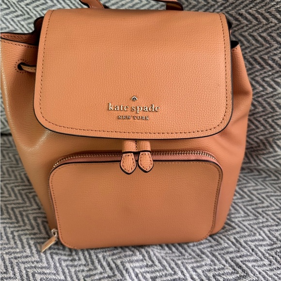 kate spade | Bags | Kate Spade Tan Leather Backpack | Poshmark